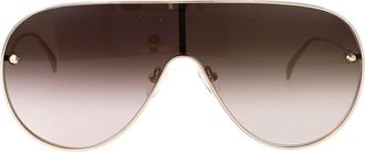 Alexander McQueen Lunettes De Soleil - Or