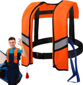 Generic Sicherheits-Schwimmweste - Tauchweste, Aufblasbare Schwimmjacke | Tragbare Schwimmweste mit Reflektoren, Tauchwesten f&uuml;r Sportler, Zubeh&ouml;r f&uuml;r Frauen,