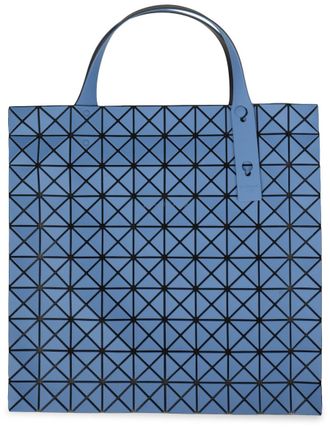 Issey Miyake Womens Tote Bag Prism Frost Blue Polyester Handbags Hand