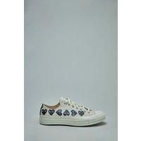 CONVERSE X COMME DES GARCONS Multi Heart Low Top