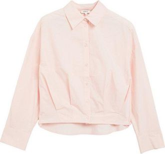 s.Oliver Langarmbluse Bluse s.Oliver x Heidi Klum: Popeline-Bluse im Relaxed Fit