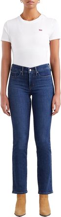 Levi's Damen 314 Shaping Straight Jeans, Lapis Dark Horse, 32W / 30L