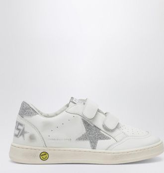 Golden Goose Ball Star sneakers in white/crystal