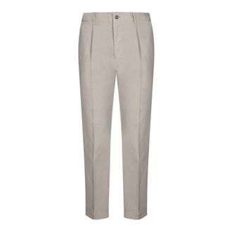 Dell'Oglio Homme, Pantalons, Beige, Taille: 2XL Pantalon Slim