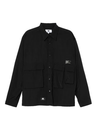 Chocoolate chemise &agrave; logo imprim&eacute; - Noir