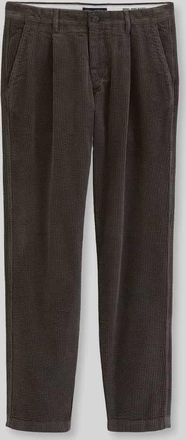 Marc O'Polo Tapered Fit Cordhose aus Baumwolle mit Bundfalten