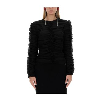 Magda Butrym Skinny Fit Shell - - Blouses & Shirts - Damen - Schwarzk - S