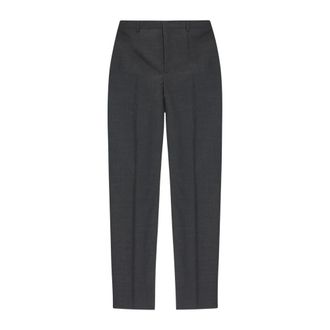 Jil Sander Pantalon de costume en laine - Homme - Pantalons - Gris - Taille: XL