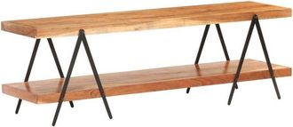 vidaXL Vidaxl - TV-Schrank 160x40x50 cm Akazie Massivholz