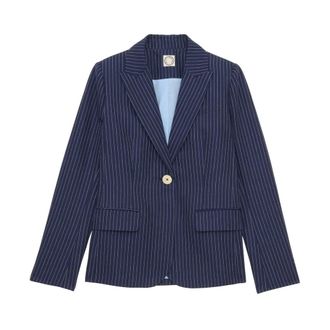 Ines De La Fressange Damen, Jacken, Blau, XLGr&ouml;&szlig;e