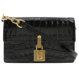 Balenciaga Pre-owned Cuir sacs-balenciaga - Femme - Pre-owned - Noir - Taille: ONE Size