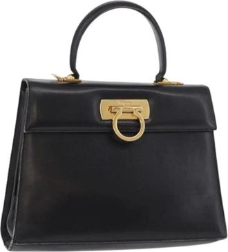 Ferragamo Sac &agrave; main Pre-owned - Femme - Pre-owned - Noir - Taille: ONE Size