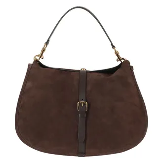 Etro Femme, Sacs, Brun, Taille: ONE Size Crossbody Pony Suede