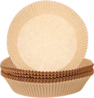 Amosfun 100st&uuml;cke Backen Einlagen F&uuml;r Airfryer Aus Hochwertigem Material Antihaft-airfryer-einlage Backeinlage Einfach Zu Verwenden Reinigen Geeignet F&uuml;r T&auml;gl