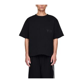 adidas Y-3 Padded Short Sleeve Tee - - Sport - Herren - Schwarzk - M