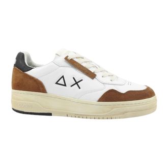 Sun 68 Big Basket Leather Sneaker - - Shoes - Herren - Wei&szlig; - 43 EU