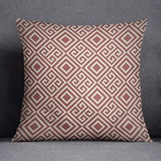 Bonamaison Le Jardin du Lin Kissenhüllen, Cotton, Mehrfarbig, 45x45