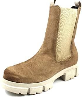 Bugatti Femme 411a0w353400 Bottine Chelsea, Gris Clair, 37 EU