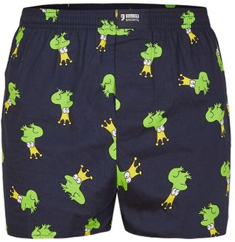 Happyshorts Webboxer Herren Boxer Motiv Boxershorts lustig Farbwahl, Farbe:Design 19, Grösse:XL