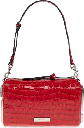 Marc Jacobs Femme, Sacs, Rouge, Taille: ONE Size The Glossy Croc Snapshot Shoulder Bag