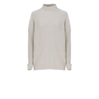 PANICALE Panicale, Femme, Pulls, Gris, Taille: 36 FR Pull Col Roul&eacute; en Laine