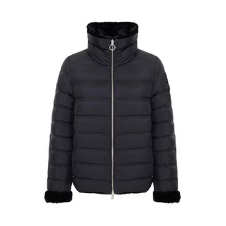Colmar Wendbare Kunstpelz-Daunenjacke - - Sport - Damen - Schwarzk - M