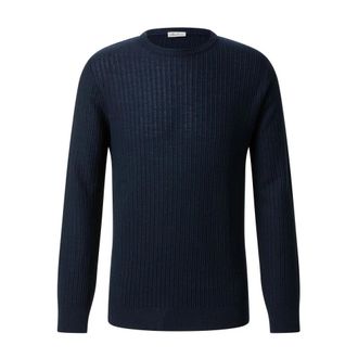 Stenstr&ouml;ms Rundhals-Strickware - - Knitwear - Herren - Blau - XL