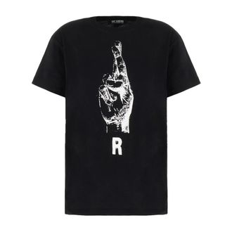 Raf Simons Tour T-Shirt - - Tops - Damen - Schwarzk - S