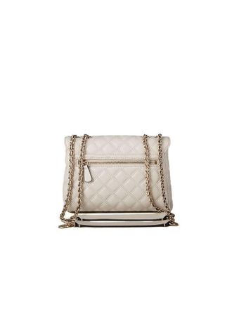 Guess Womens Shoulder Bag Bone Polyurethane - Shoulder-Bags