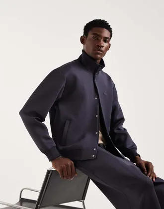 Lacoste Bomberjacke in Grau, Kombiteil