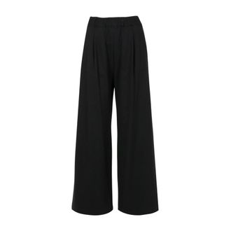 Semicouture Weite Hosen - - Trousers - Damen - Schwarzk - M
