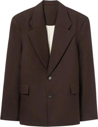 S&eacute;fr Homme, Vestes, Brun, Taille: M Amare Blazer