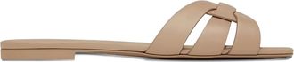 Saint Laurent Sandalen mit Knotendetail - Nude