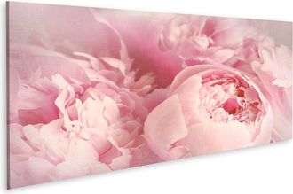 Islandburner Bild auf Leinwand Rosa Pfingstrosen Blumenstilleben Romantische Blütenpracht Bilder Wandbilder Poster