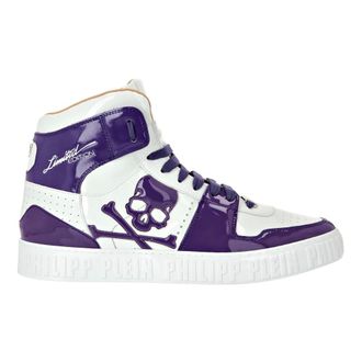 Philipp Plein unisex, Chaussures, Violet, Taille: 40 EU Hi-Top Baskets Notorious