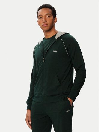 HUGO BOSS Sweatshirt Mix&Match 50515313 Dunkelgr&uuml;n Regular Fit