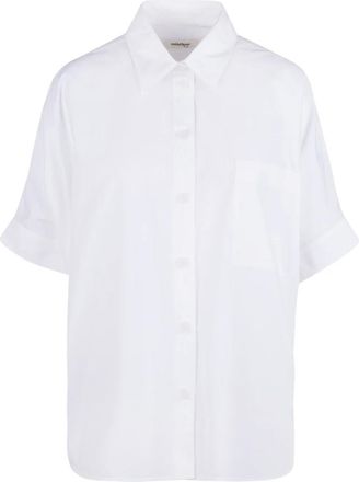 ottod'Ame Femme, Blouses et Chemises, Blanc, Taille: 36 FR Camicia over in cotone