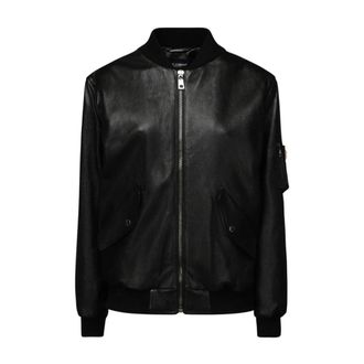 Dolce & Gabbana Stilvolle Jacke f&uuml;r M&auml;nner - - Jackets - Damen - Schwarzk - XS