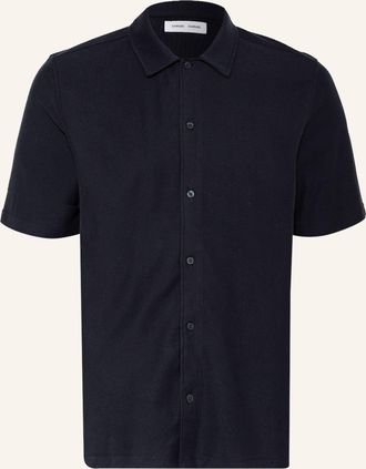 Sams&oslash;e & Sams&oslash;e Sams&oslash;e Sams&oslash;e Kurzarm-Hemd Kvistbro Comfort Fit blau