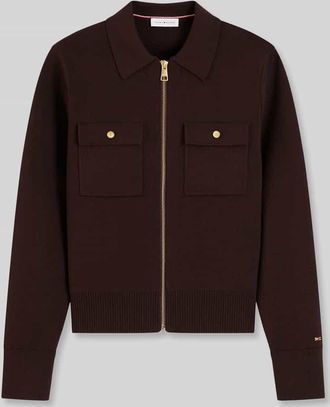 Tommy Hilfiger Strickjacke mit Brusttaschen