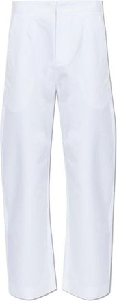 Jacquemus Homme, Pantalons, Blanc, Taille: S Le pantalon Gardian