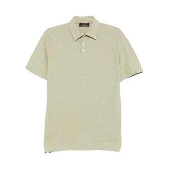 Zanone Homme, Tops, Vert, Taille: 2XL Polo Chemises