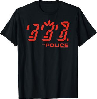 F4NT4STIC The Police Ghost Icon Rock Music Band T-Shirt