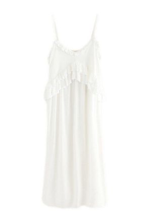 Next Midikleid Midikleid mit R&uuml;schenkleid (1-tlg)