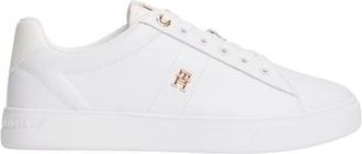 Tommy Hilfiger Baskets en cuir &agrave; monogramme