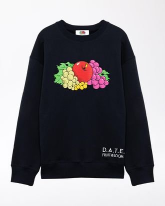 D.A.T.E. sweatshirt fruit blue