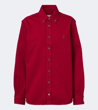 Ami Chemise Ami de Coeur en serg&eacute; de coton