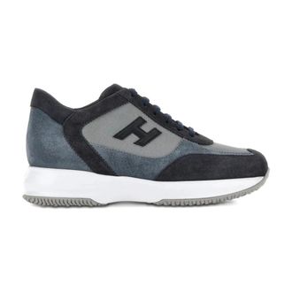 Hogan Homme, Chaussures, Bleu, Taille: 42 EU Baskets Interactives