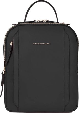 Piquadro Femme, Sacs, Noir, Taille: ONE Size Circle Rfid Backpack