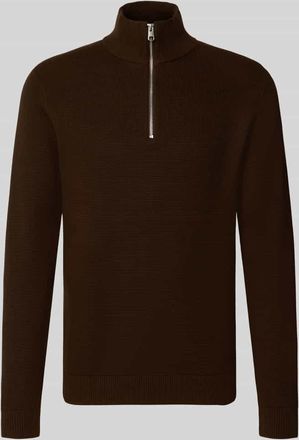Selected Regular Fit Troyer aus reiner Baumwolle Modell DANE